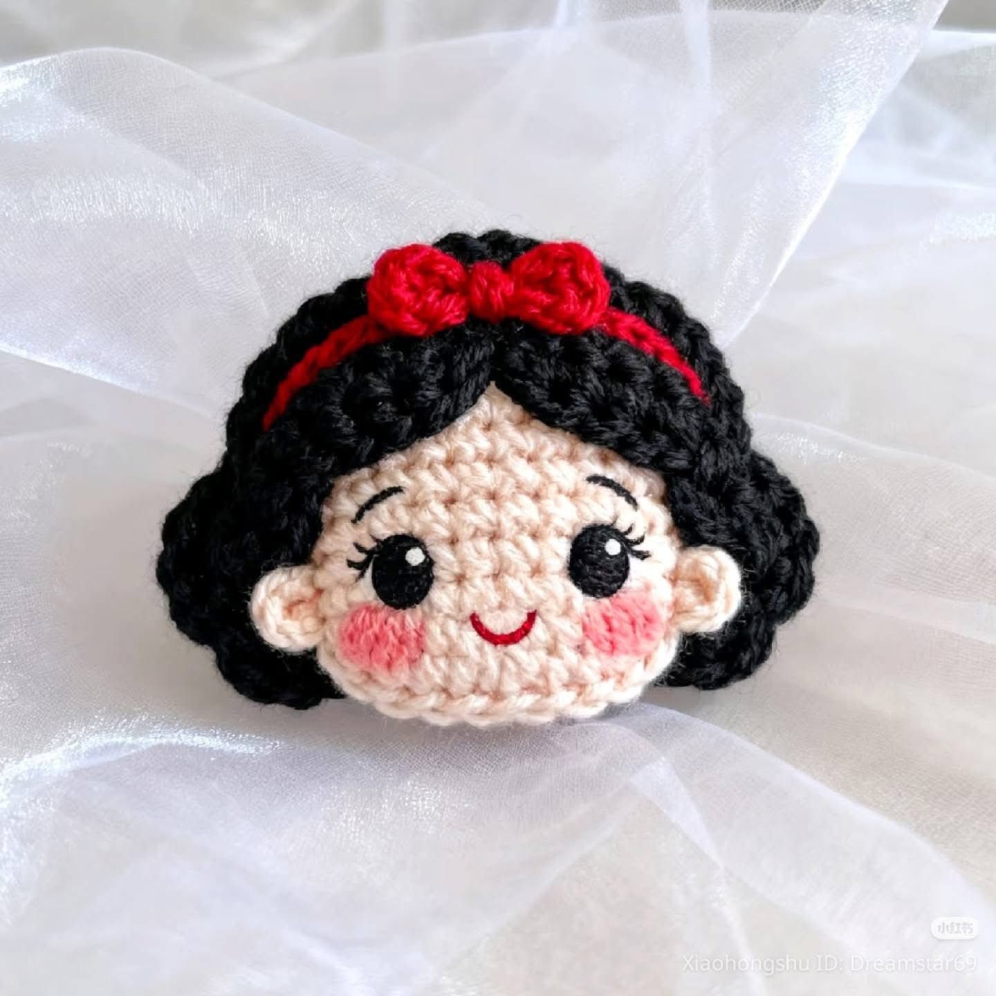 Crochet Snow White Face Pattern - Free Patterns