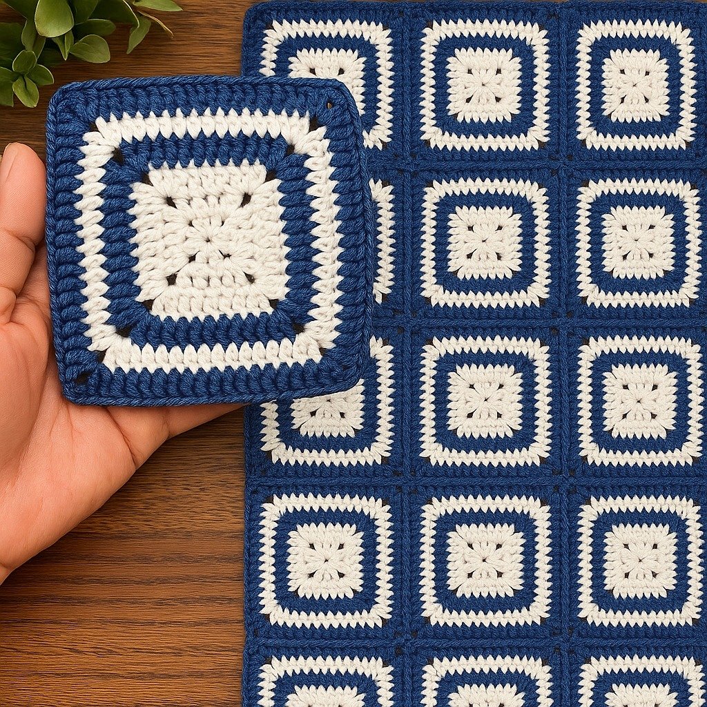 Easy and Unique Granny Square – Crochet Pattern - Free Patterns