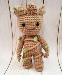 Cute Groot Amigurumi: Step-by-Step Crochet Pattern - Free Patterns