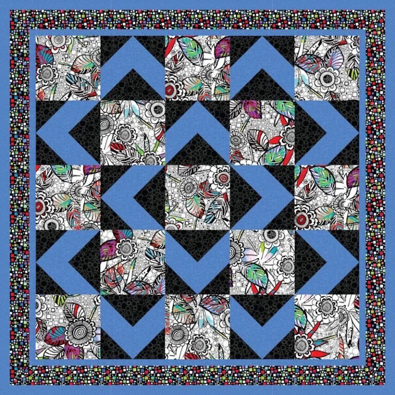 Walk About Quilt Pattern - Free Patterns