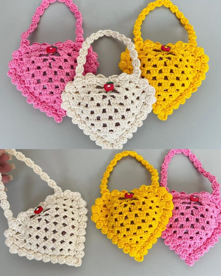 Crocheted Purse Tutorial - Free Patterns